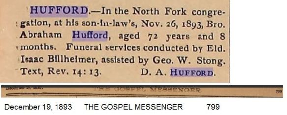 Hufford Genealogy | Volume II of The Hufford Family History